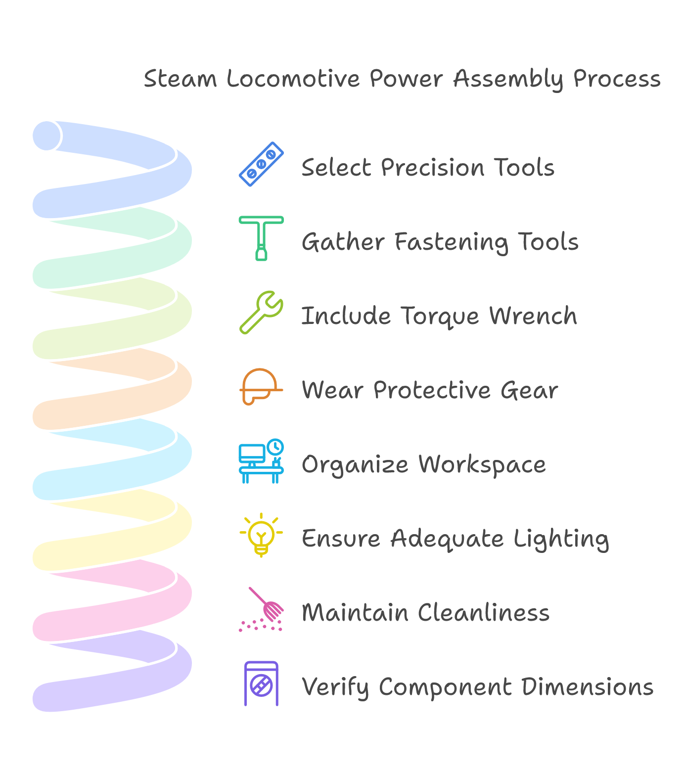 5 Tips for Steam Locomotive Power Assembly