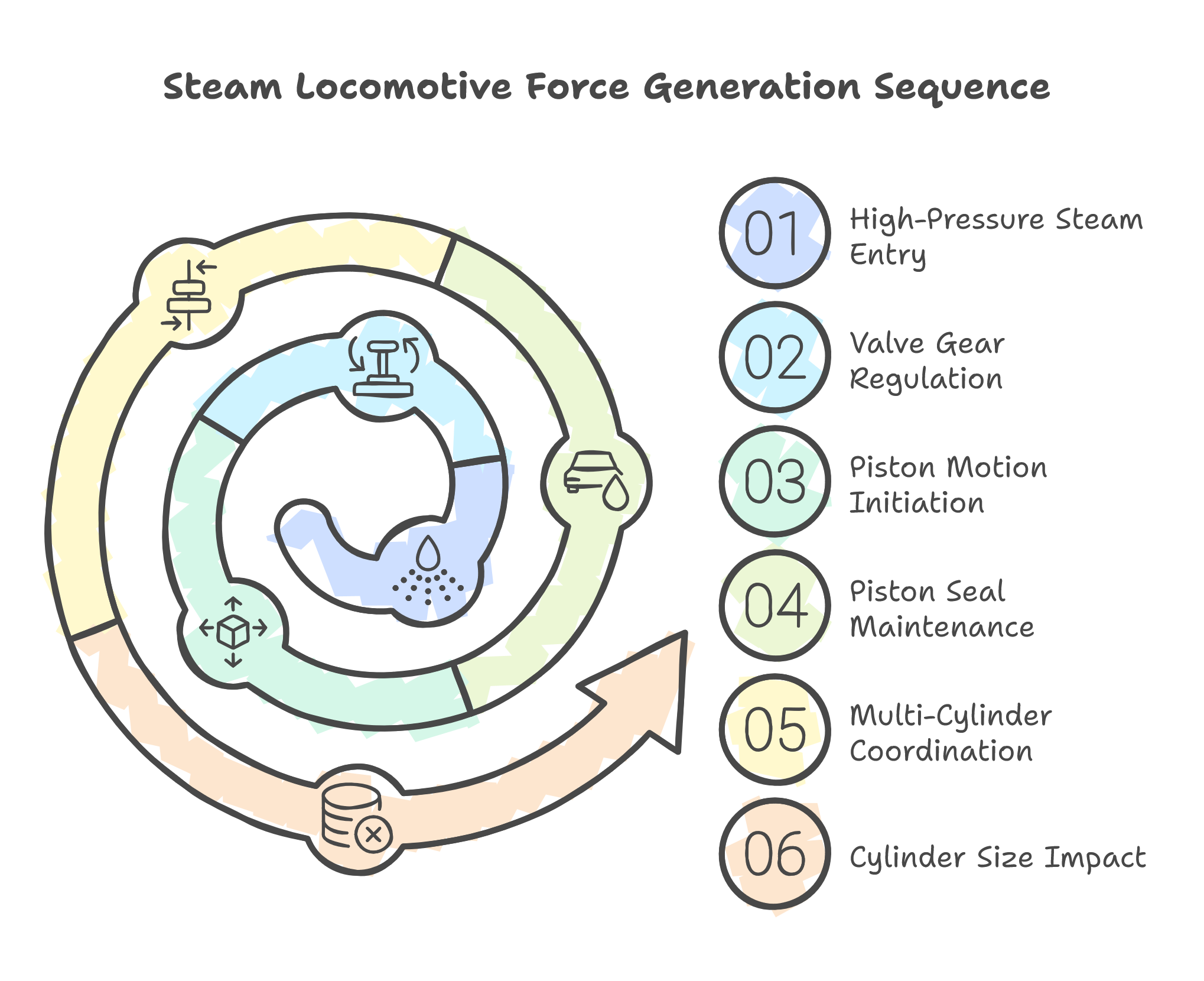 Why Cylinder Assembly Matters in Locomotive Steam Engines