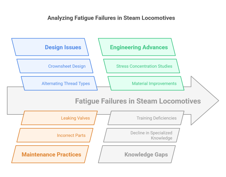 What Causes Steam Locomotive Engine Frame Fatigue Failures?