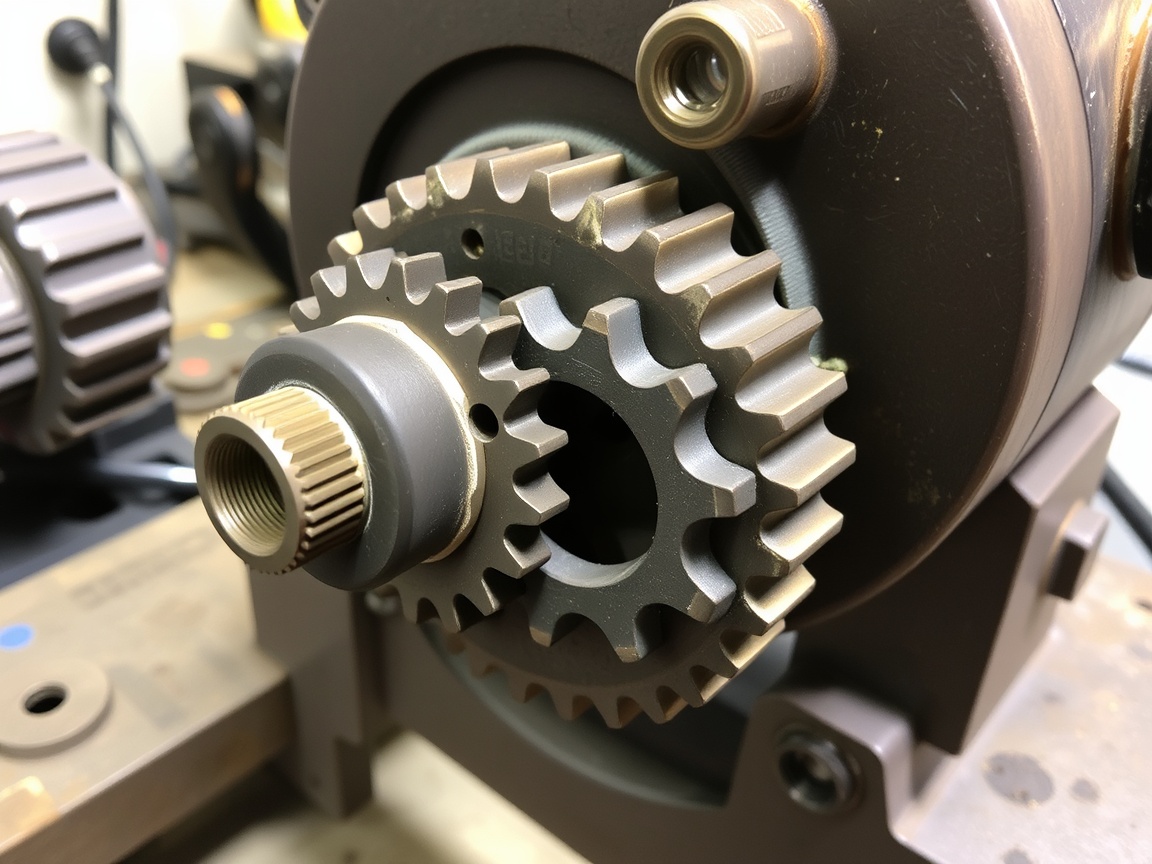 Locomotive Traction Motor Gear: Pinion and Bull Gear Maintenance