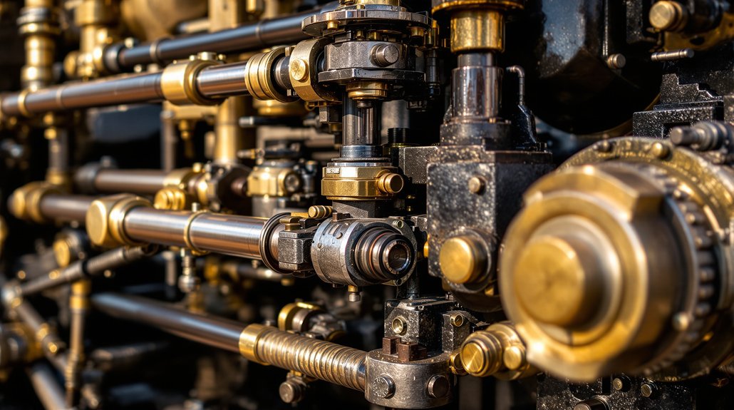 Steam Locomotive Drive Mechanism Components Explained
